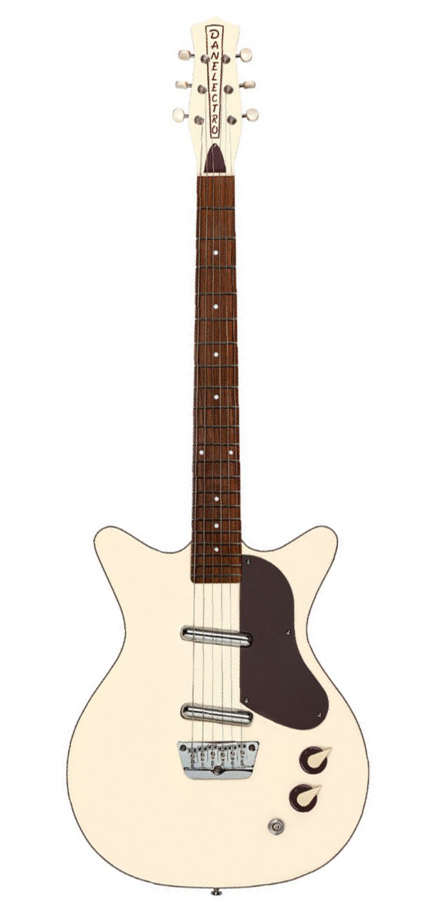 Danelectro '59 Divine Electric Guitar - Fresh Cream - Zebra Muzik Danelectro '59 Divine Electric Guitar - Fresh Cream - Zebra Muzik