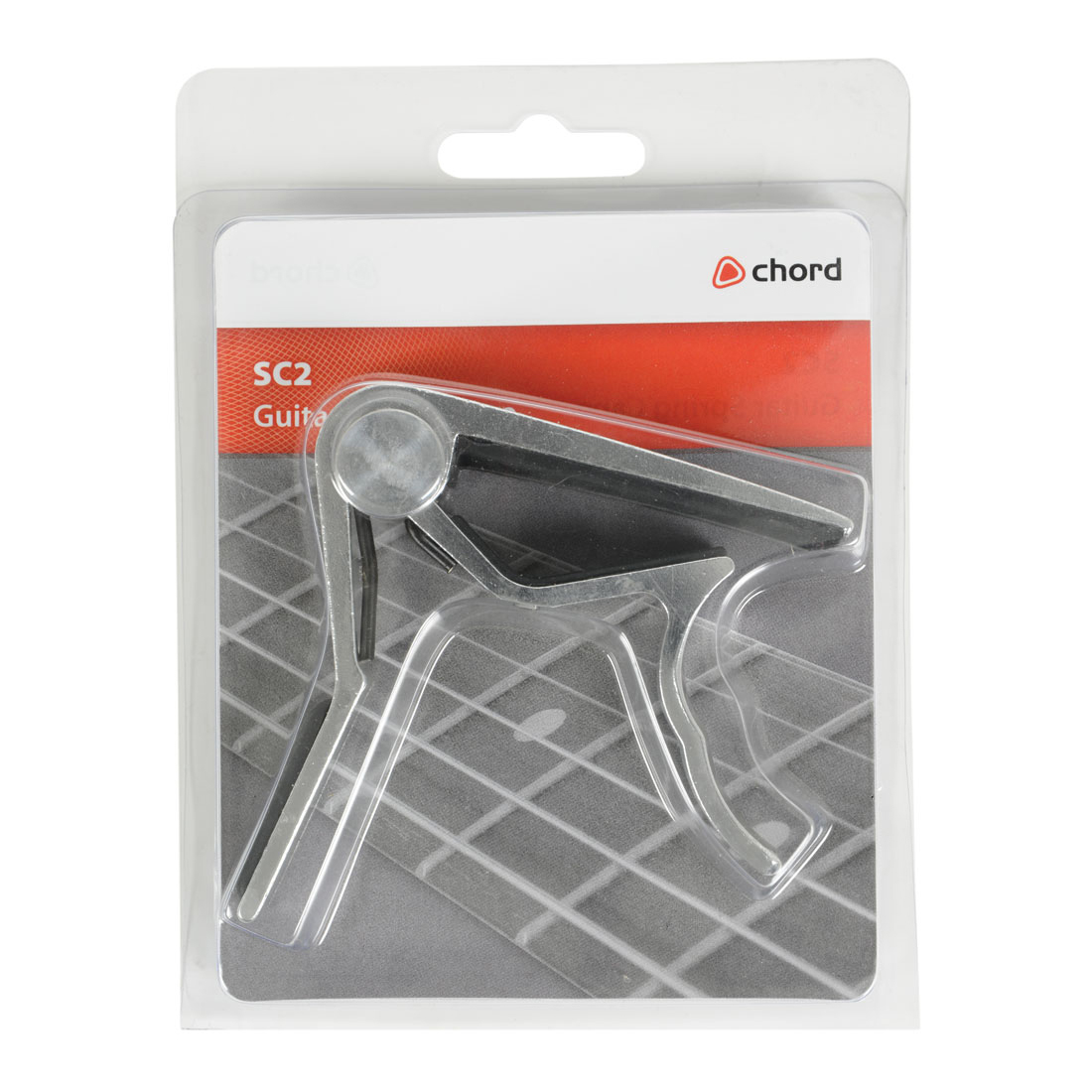 Chord Guitar Spring Capo - Silver - Zebra Muzik