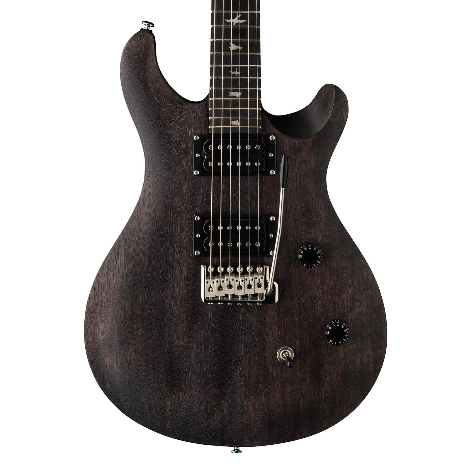 PRS SE CE 24 Standard Satin Electric Guitar - Charcoal - Zebra Muzik